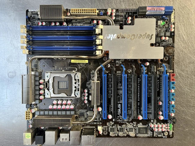 ASUS SUPERCOMPUTER P6T7 WS Motherboard SOR £8.00 - PicClick UK