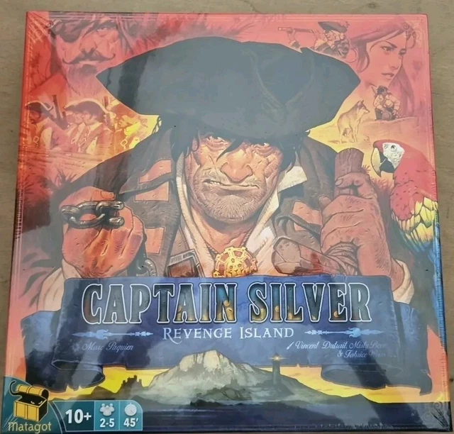 TREASURE ISLAND: CAPTAIN Silver - Revenge Island Expansion £19.81 - PicClick UK