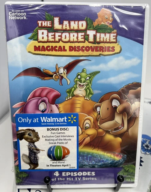 THE LAND BEFORE Time-Friends Forever (DVD) & Magical Discoveries (DVD ...