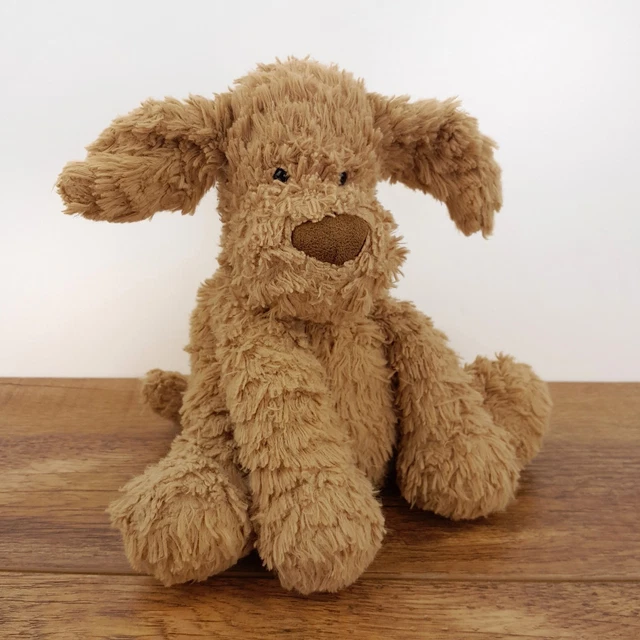 JELLYCAT FUDDLEWUDDLE PUPPY Dog Plush Soft Toy Beige 22cm Teddy Child ...