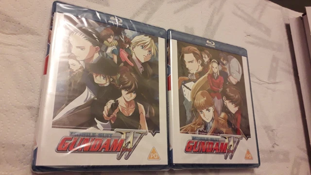 MOBILE SUIT GUNDAM Wing Parts 1 & 2 #1-49 Blu Ray New Factory Sealed UK ...