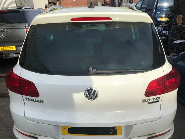 11-15 VW TIGUAN Mk1 R Line Tailgate Boot Lid In White Lc9A Bare Shell ...