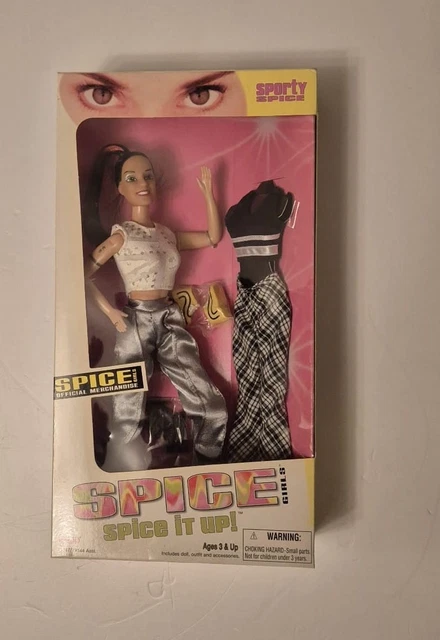 SPICE GIRLS SUPER Rare SPICE IT UP set 2 GALOOB 1999 Sporty MEL C doll ...