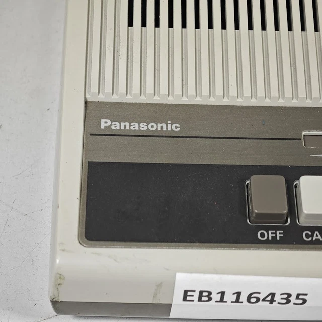 PANASONIC VN-481A INTERCOM - Untested, Signs of Use, Vintage $39.96 ...