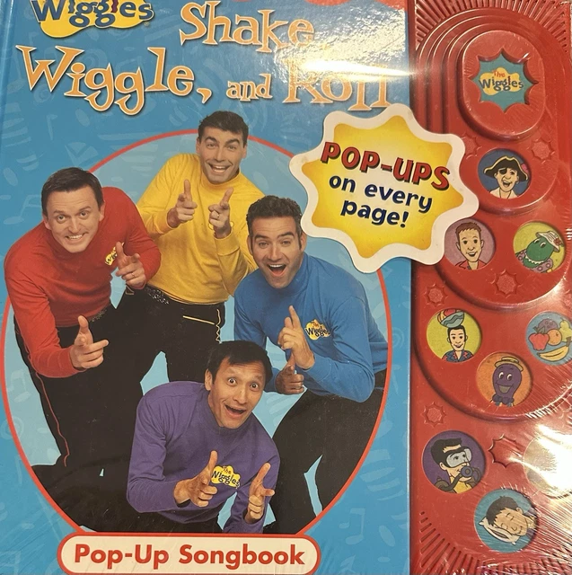 THE WIGGLES- SHAKE, Wiggle, and Roll Pop-Up Songbook Wiggly Party! NEW ...