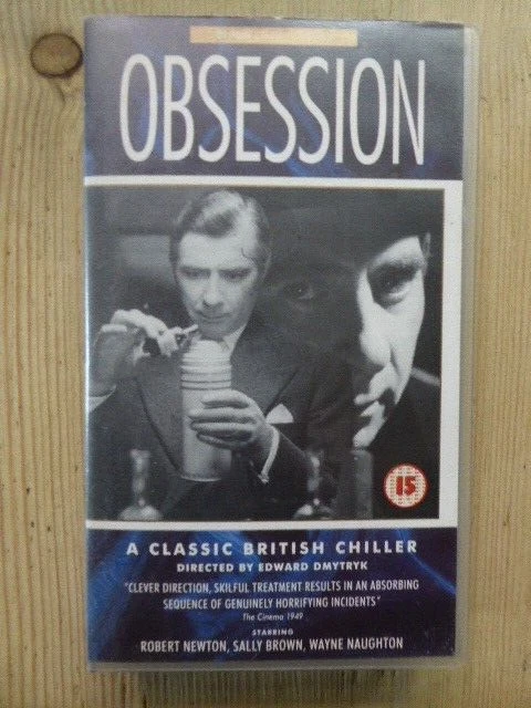 OBSESSION - VHS Video British Classic Cinema - a great thriller £10.00 ...