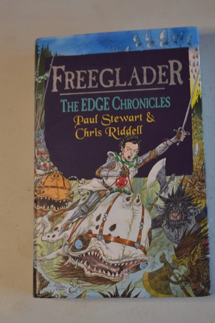 FREEGLADER THE EDGE Chronicles By Paul Stewart-Chris Riddell H/B Signed ...