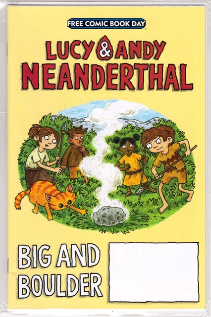 LUCY & ANDY NEANDERTHAL Jeffrey Brown FCBD Crown Publishers Free Comic ...