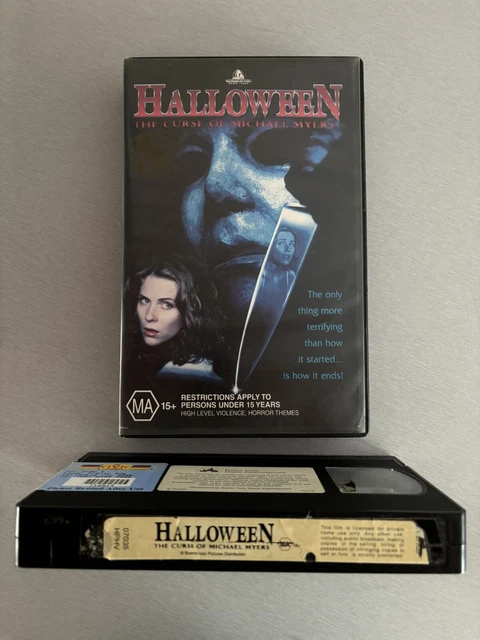 HALLOWEEN 6 THE Curse Of Michael Myers VHS Big Box Ex Rental Horror ...