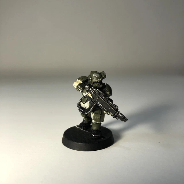 WARHAMMER 40K IMPERIAL Guard Astra Militarum Kasrkin With Lasrifle - No ...