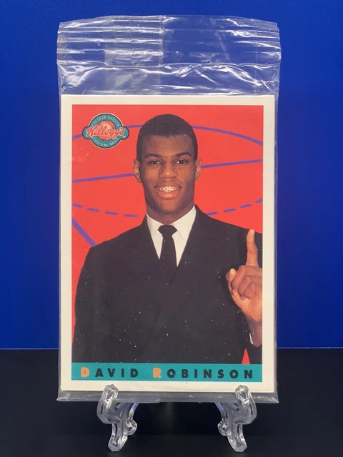 1993 STAR PICS Kelloggs Raisin Bran College Greats Postercards David ...