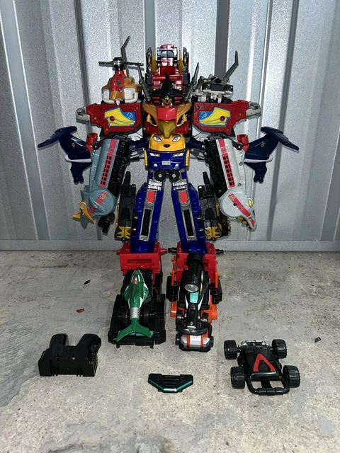 POWER RANGERS RPM Ultrazord Megazord SkyMax ValveMax PaleoMax pacchetto ...