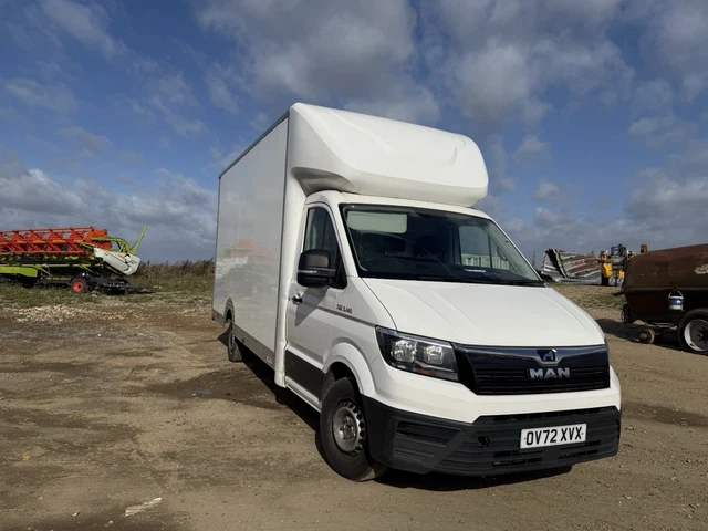 2022 72 MAN Tge Auto Maxi Low Loader Luton Van £18,200.00 - PicClick UK