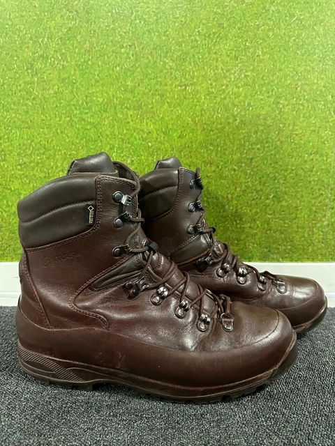 BRITISH ARMY ISSUE Iturri Brown Patrol Boots Goretex - Grade 1 Size Uk ...