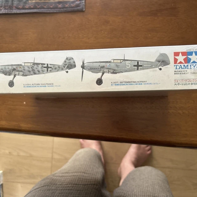 TAMIYA 1/72 WARBIRD Messerschmitt Bf109E-3 (Box -wrapped, from ...