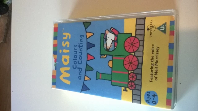 MAISY COLOURS AND Counting VHS video tape.TESTED £4.00 - PicClick UK