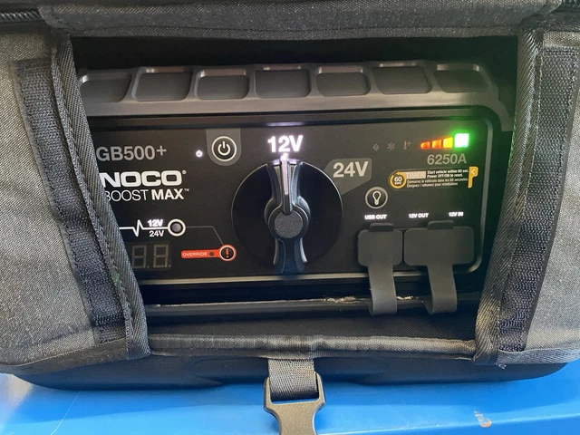 NOCO LADEGERÄT BOOSTER GB500 Max 6250A 12-24V Starthilfegerät Starter ...