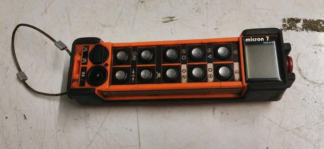 HBC RADIOMATIC REMOTE-CONTROL micron 7 Kran Funkfernsteuerung EUR 300 ...