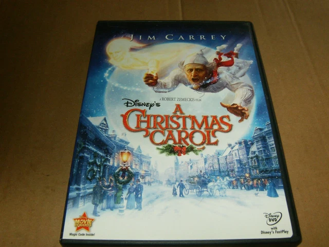 DISNEY'S A CHRISTMAS Carol, Jim Carrey, DVD, 2011, Used. $4.00 ...