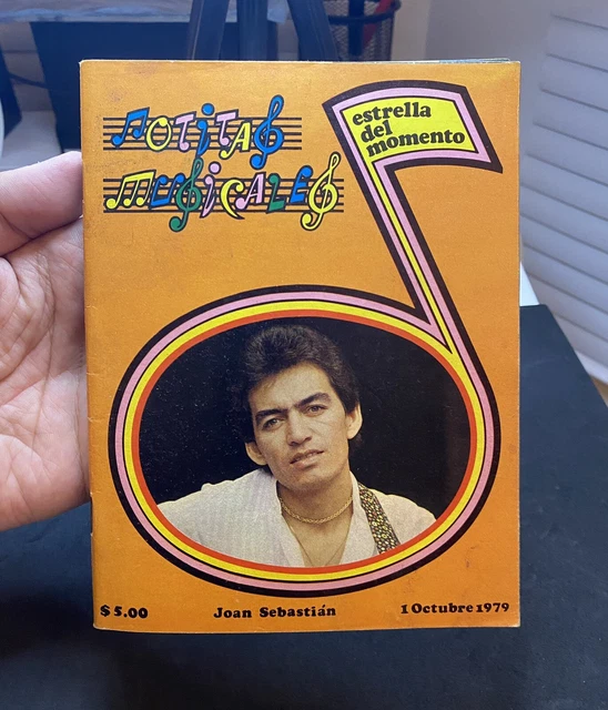 1979 NOTITAS MUSICALES Joan Sebastian Yuri Mexico Vintage Music ...