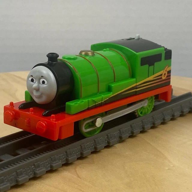 THOMAS THE TANK Engine Revolution Train - Racing Percy- Fisher Price £ ...