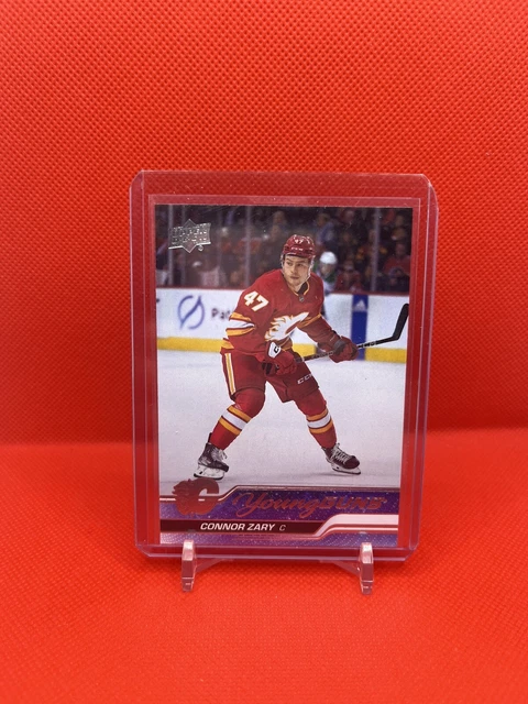 CONNOR ZARY 2023-24 Upper Deck UD Series 2 Young Guns Rookie #496 ...