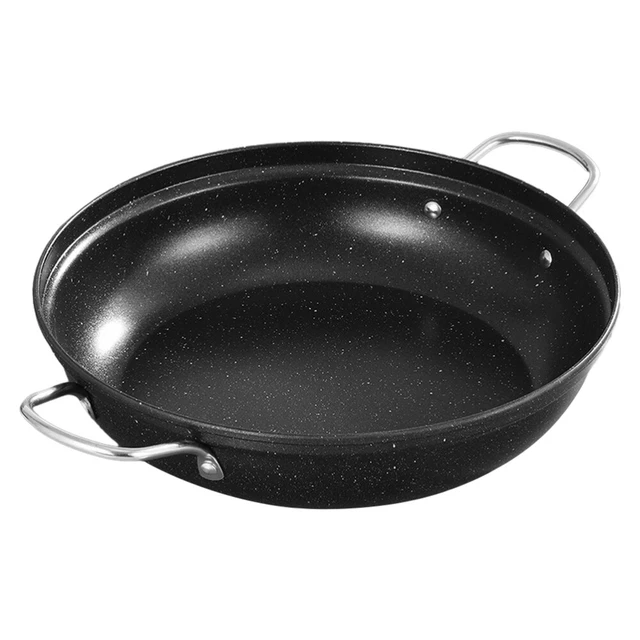 PENTOLA ROTONDA IN acciaio inox, wok, pentola a doppia maniglia con ...