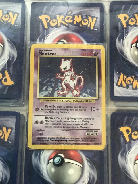 MEWTWO 1995 RARA carta Pokémon olografica EUR 186,49 - PicClick IT