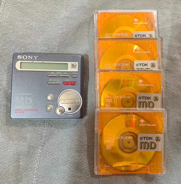 Sony Minidisc Walkman Mz R70 Registratore Mini Disco Ed Extra Eur 11474 Picclick It
