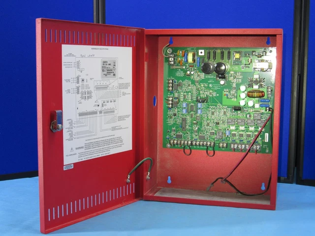 WHEELOCK FIRE ALARM Control Panel Power Supply PS-24-8MC Board #2 $299. ...
