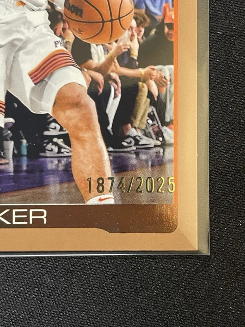 2025-26 TOPPS FLAGSHIP GOLD /2025 #156 Devin Booker, Phoenix Suns $6.84 ...