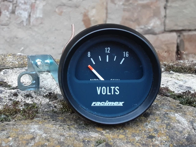 ***VINTAGE VOLTMETER*RACIMEX*16 VOLT*COCKPIT~INSTRUMENT*OLDTIMER*** EUR ...