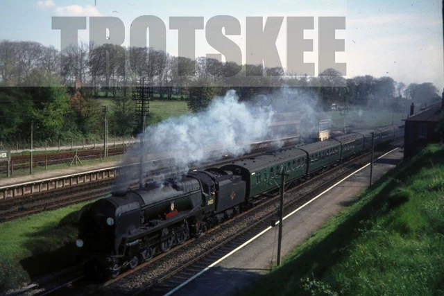 35MM SLIDE BR British Railways Steam Loco 34021 Class WCBB c1966 £3.99 ...