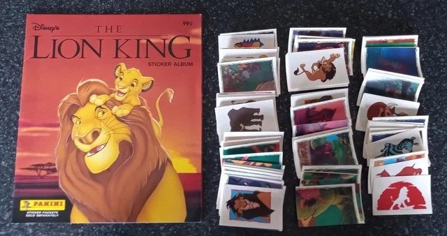 DISNEYS THE LION King - For Sale Is A Panini 1994 Sticker Set & Empty ...