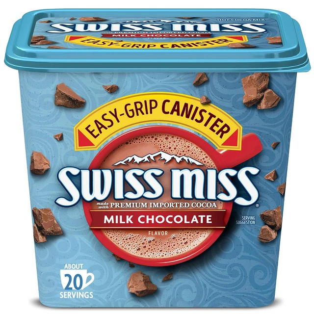 SWISS MISS MILK Chocolate Flavored Hot Cocoa Mix, 22.23 Ounce (Pack of ...