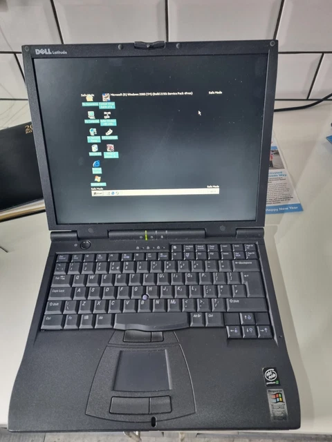 DELL LATITUDE CPX Laptop Circa 2001 Antique!! £30.00 - PicClick UK