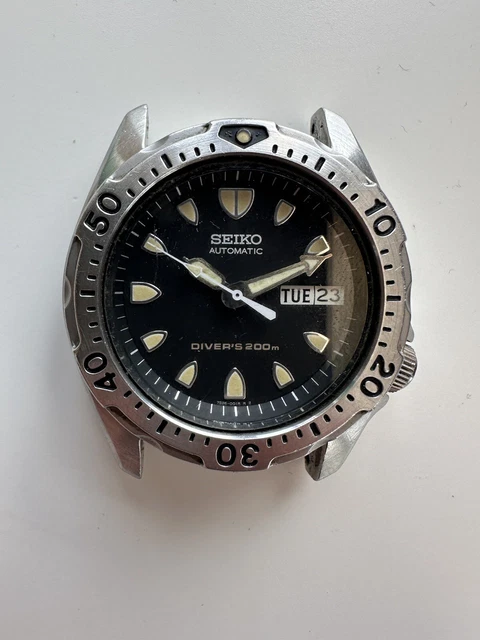 1996 SEIKO SKX003 7s26-0010 Automatic Divers Watch - Fully Working In ...