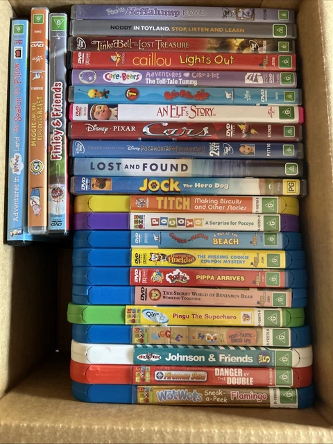 25 KIDS DVDS /DISNEY Plus Kids Children Movies Bundle Bulk Lot -PRE ...