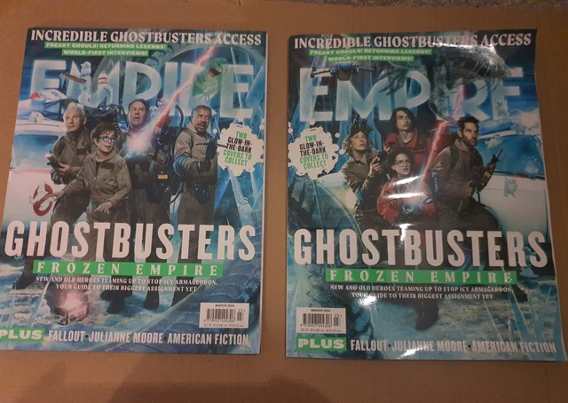 2 EMPIRE MAGAZINES March 2024 Ghostbusters Frozen Empire Legends Covers ...