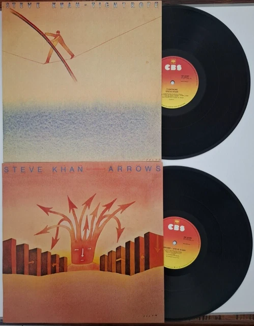 STEVE KHAN LP Lot x 2 ~ 1st Original AUS Pressings Vinyl LP Record ...