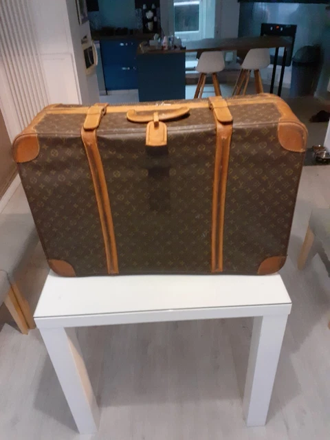 VALISE AUTHENTIQUE LOUIS vuitton stratos 80cm monogrammée LV vintage ...
