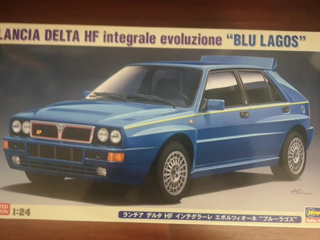 LANCIA DELTA HF Integrale Evoluzione "Blu Lagos" 1/24 Hasegawa Plastic ...