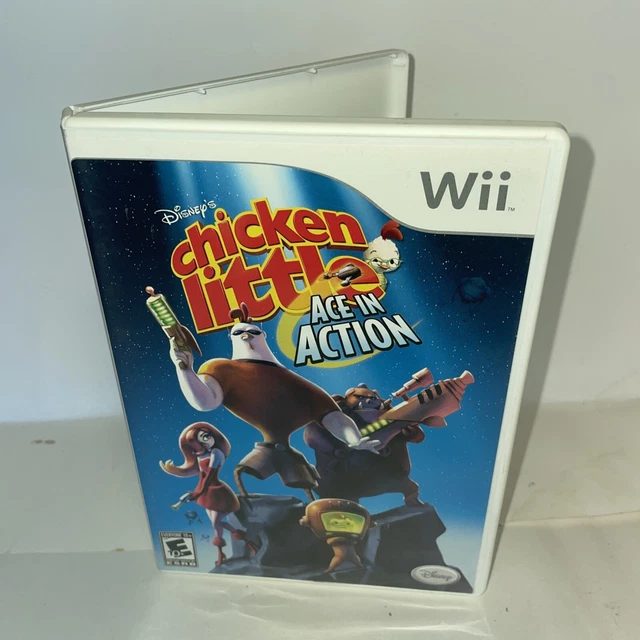 DISNEY'S CHICKEN LITTLE: Ace in Action (Nintendo Wii, 2006) Complete £9 ...