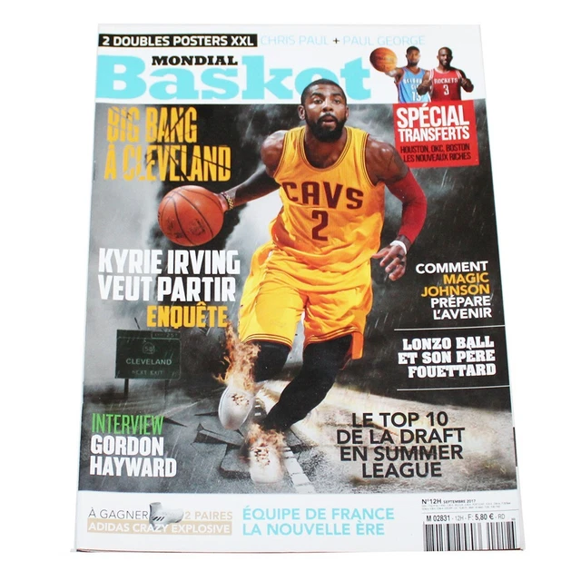MAGAZINE / REVUE Mondial Basket n° 12H septembre 2017 + posters EUR 20 ...