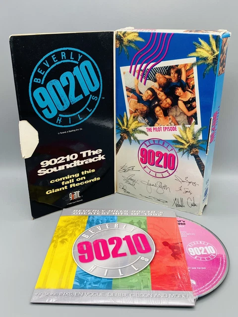 BEVERLY HILLS 90210 The Pilot Episodio VHS con reggiseno 90210 CD più ...