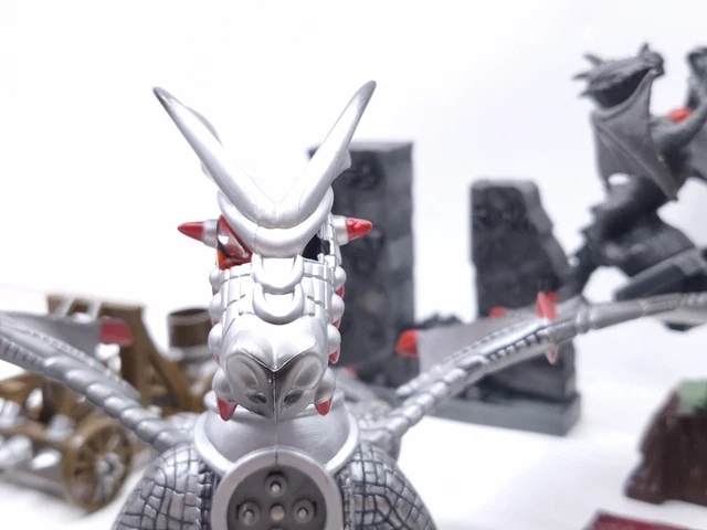 MEGA BLOKS CONSTRUX Dragons Metal Ages Dragon Soldiers Figure Parts ...