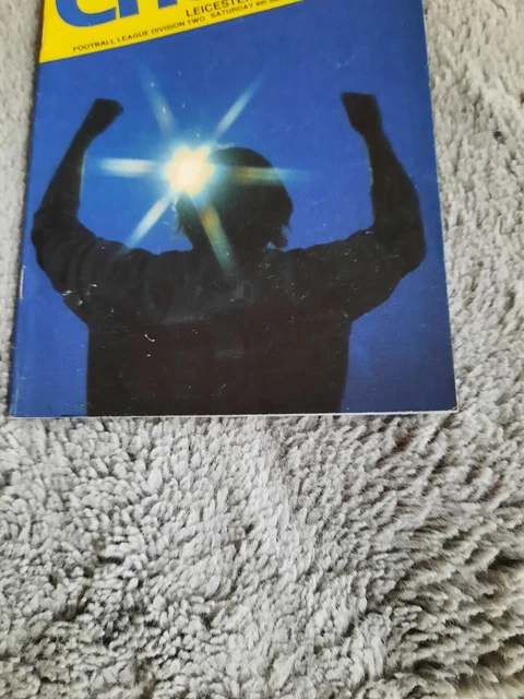 CHELSEA V LEICESTER City Division Two Football Programme 04/09/1982 £0. ...