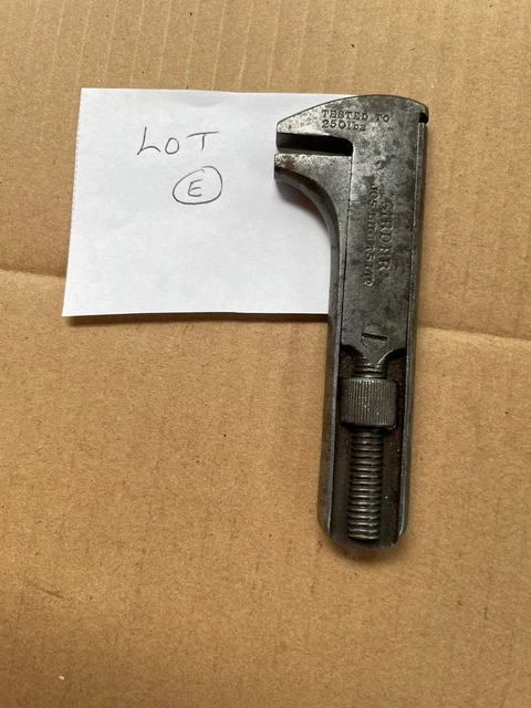 VINTAGE 4 1/2” Joseph Lucas Ltd Girder spanner wrench, ,lot E, $66.41 ...