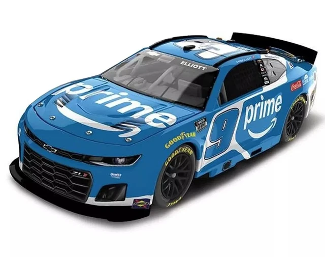 AMAZON PRIME 2025 Chevy Camaro ZL1 Chase Elliott #9 NASCAR Cup 1:64 ...