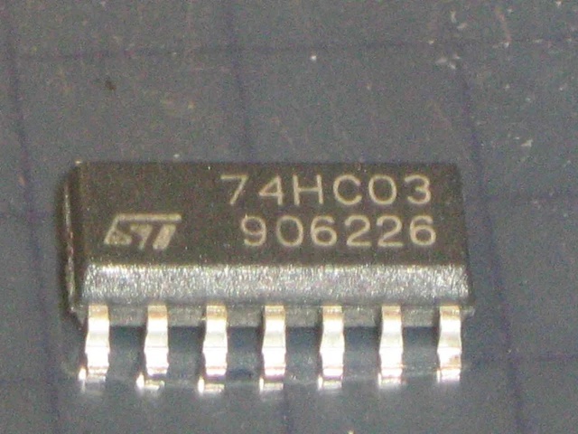 1PCS 74HC03 QUAD 2 INPUT NAND GATE OPEN DRAIN GATE EUR 4,00 - PicClick DE